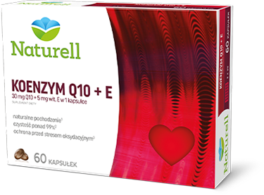 Naturell Koenzym Q10 + E